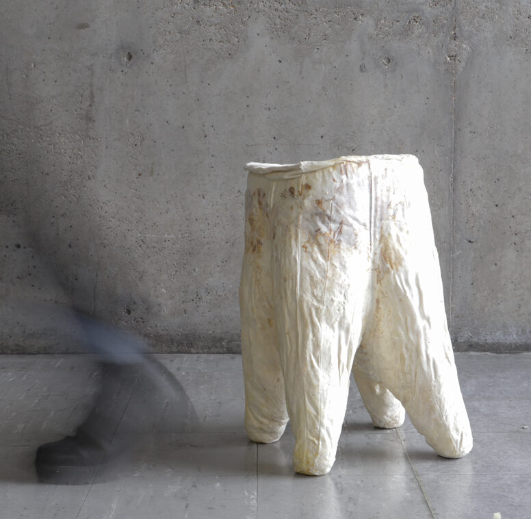 Mycelium Composite Stool – BioMat.